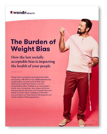 White paper: The Burden of Weight Bias